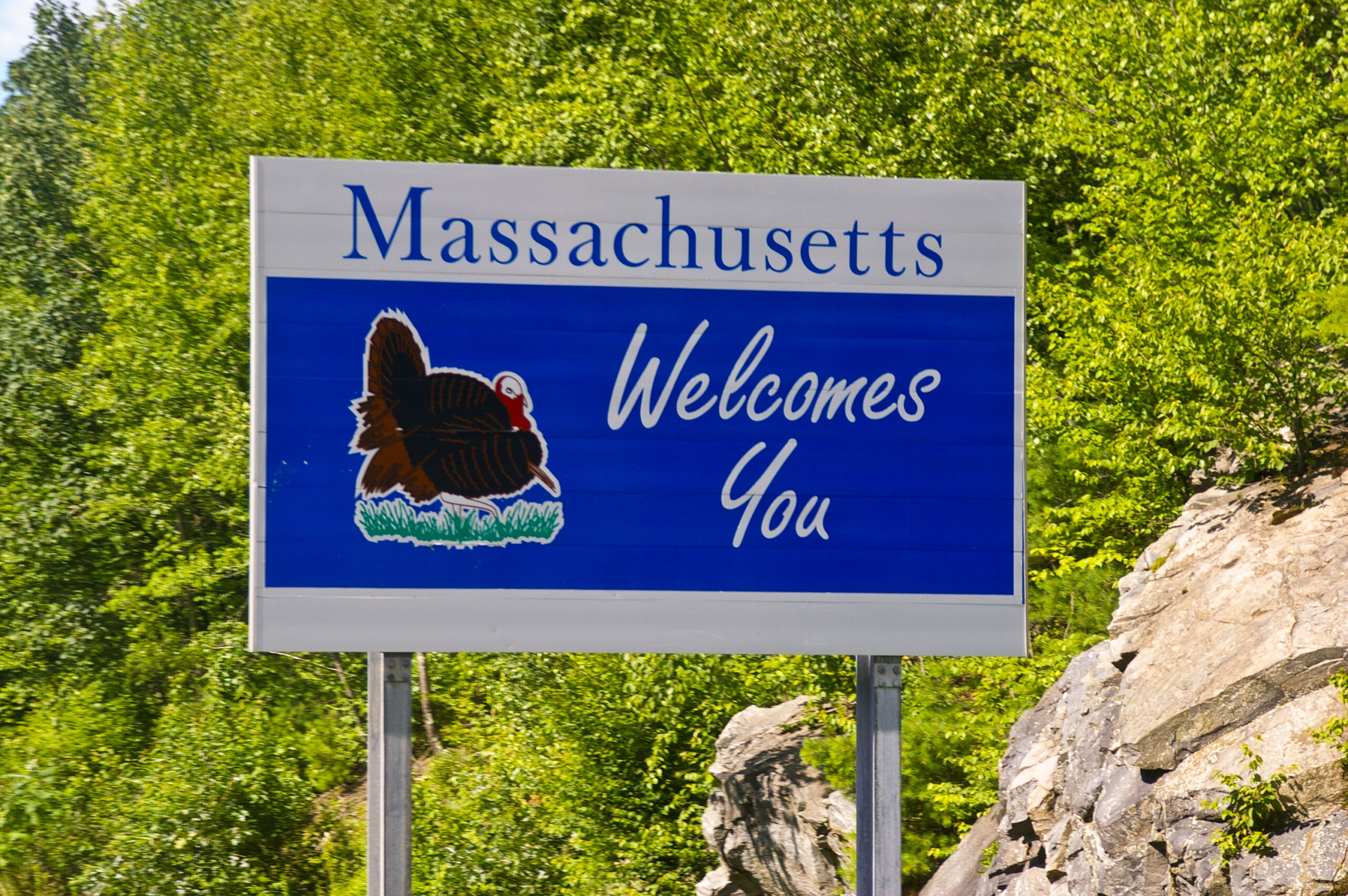 Massachusetts,Welcomes,You,Road,Sign. | Expert Moving & Storage Massachusetts,Welcomes,You,Road,Sign. | Expert Moving & Storage